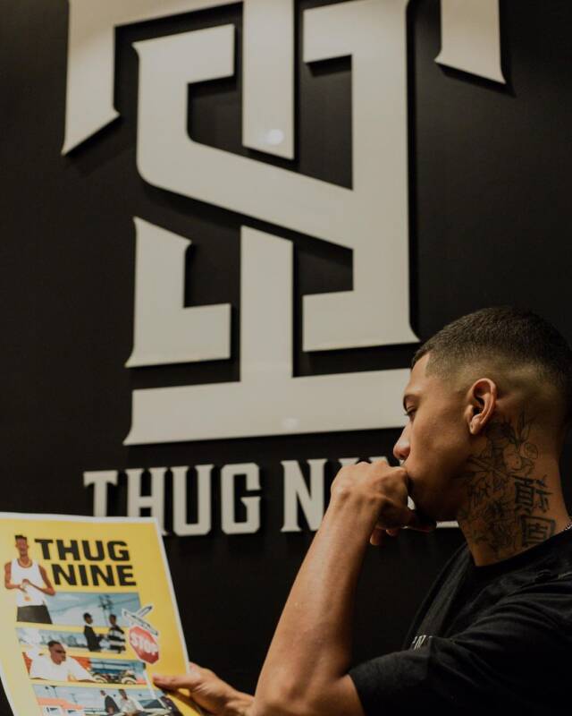 Thug Nine lança nova coleção “Gangsta Rap” estampas feitas pelo Edu ...