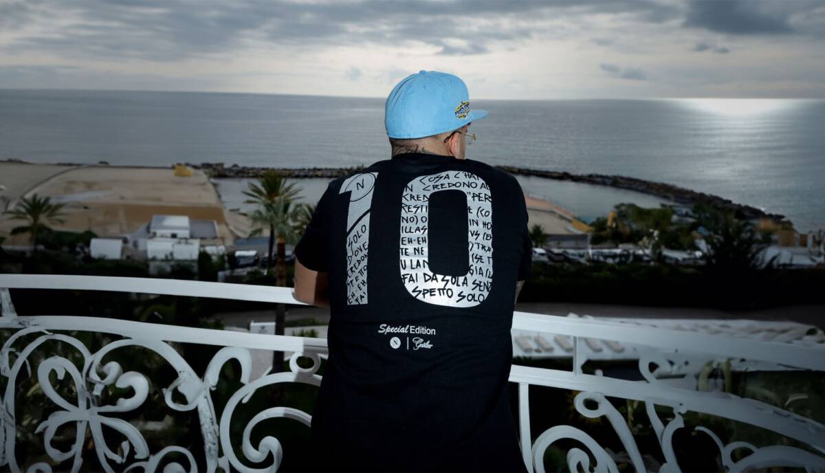 O Napoli firma parceria com o rapper Geolier para o lançamento de duas ...