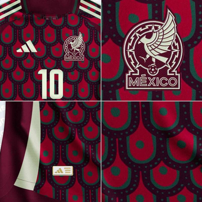 Vazou: Uniforme Adidas para a seleção do México 2024/25 | Notícias de ...