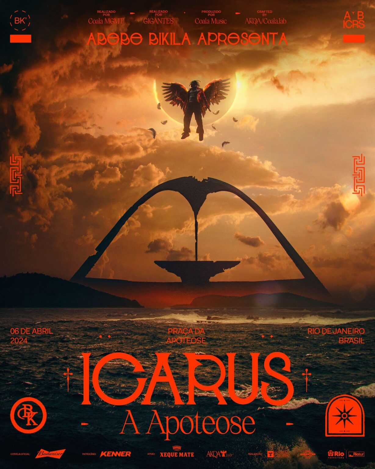 BK´ anuncia lote extra com open bar para o show ICARUS: A Apoteose, no ...